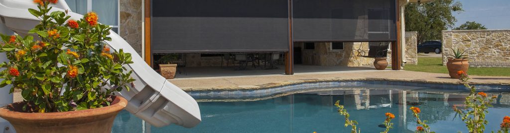 Dallas Motorized Outdoor Shades - Dallas Shade Company - Texas Shade Inc.